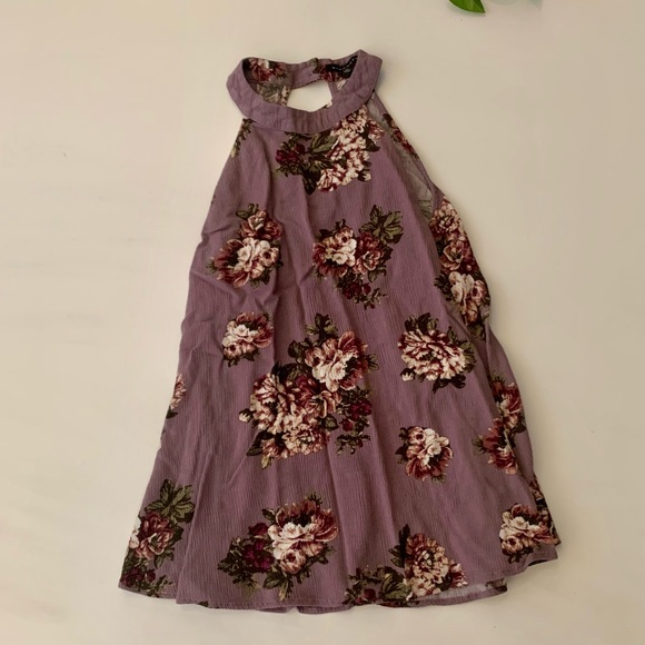 Staccato | Tops | Staccato Purple Floral Top | Poshmark